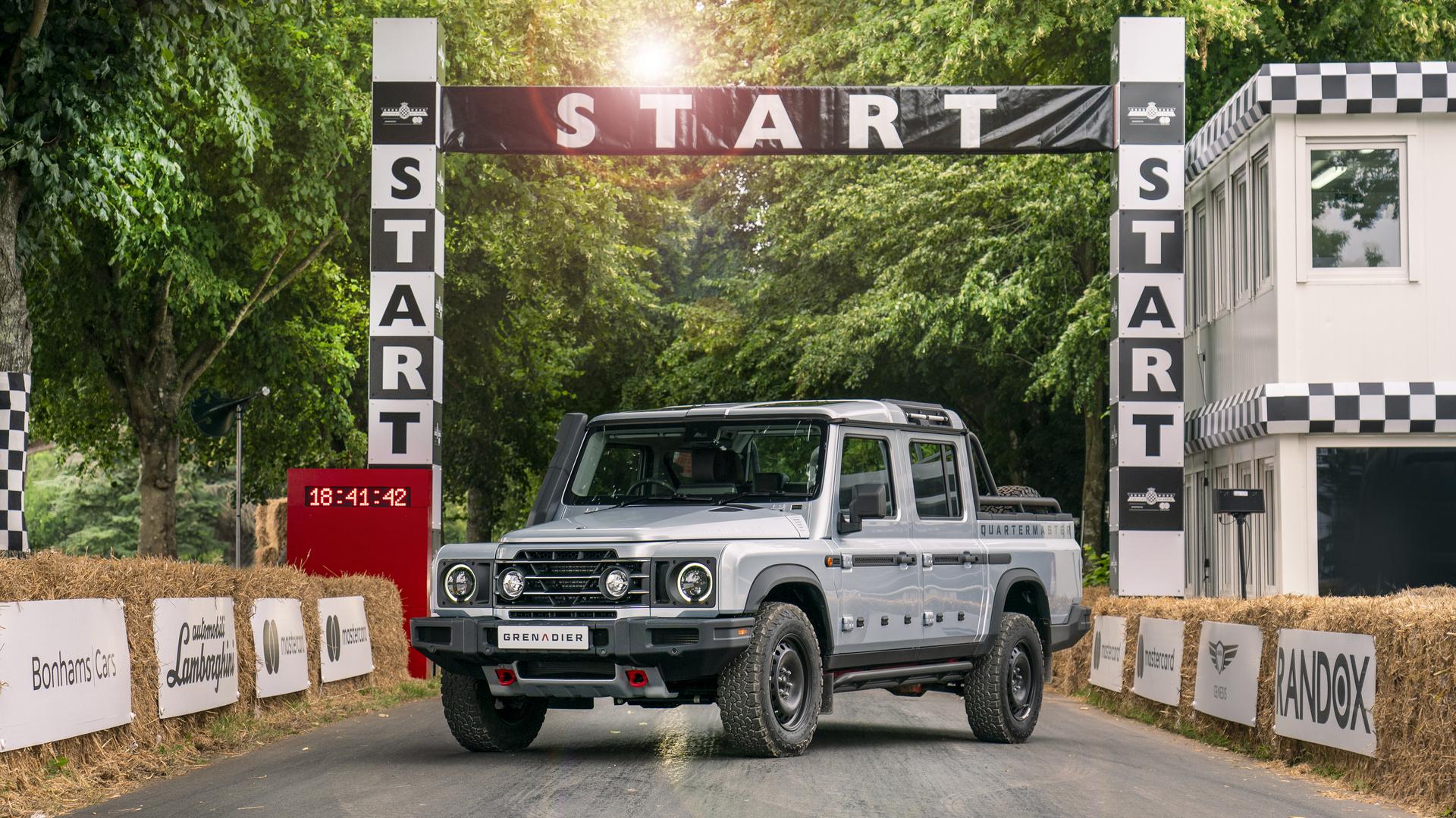 Goodwood 2023: The World Debut Of The Ineos Grenadier Quartermaster ...